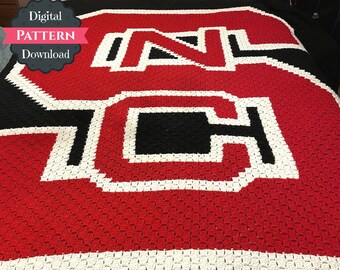 C2c Crochet Pattern - Etsy