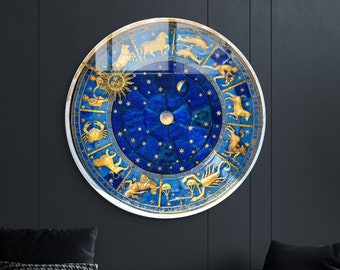 Zodiac Wall Decor - Etsy