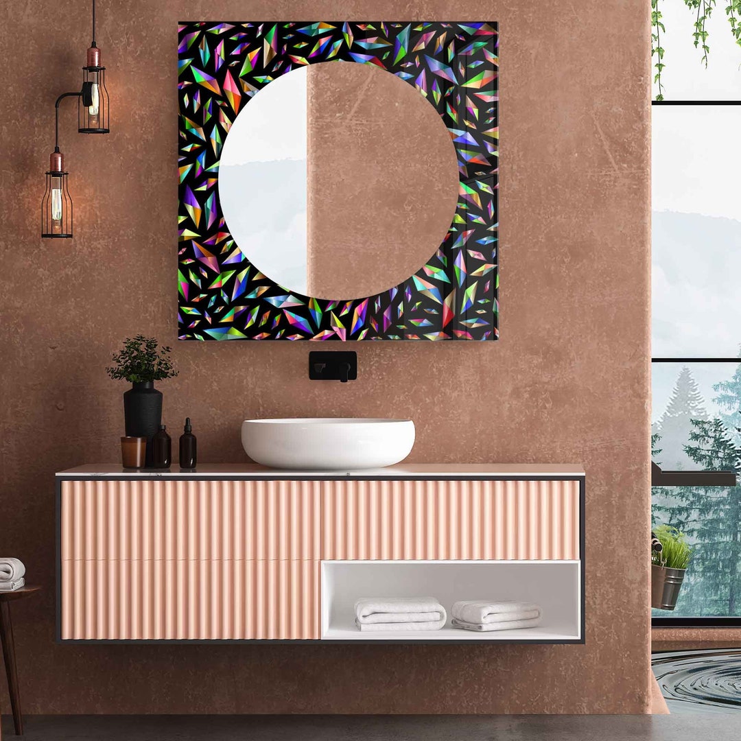 Aesthetic Mirror for Bathroom, Entryway Hallway Mirror, Luxury Home ...