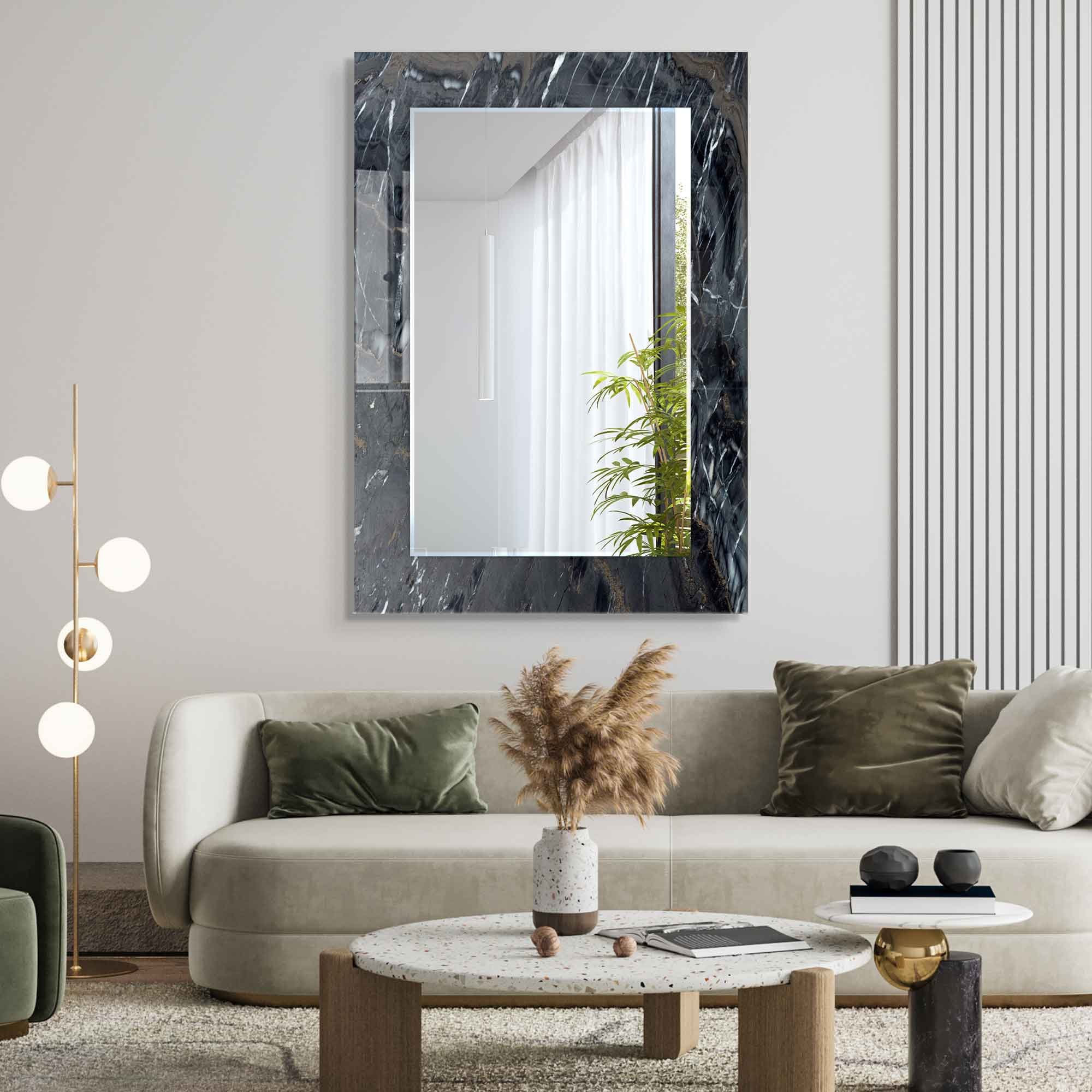 Aesthetic Mirror for Bathroom, Entryway Hallway Mirror, Luxury Home ...