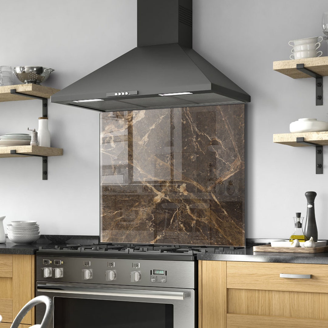 Glass Stove Backsplash Panel, Kitchen Backsplash Tile, Chopping Board ...