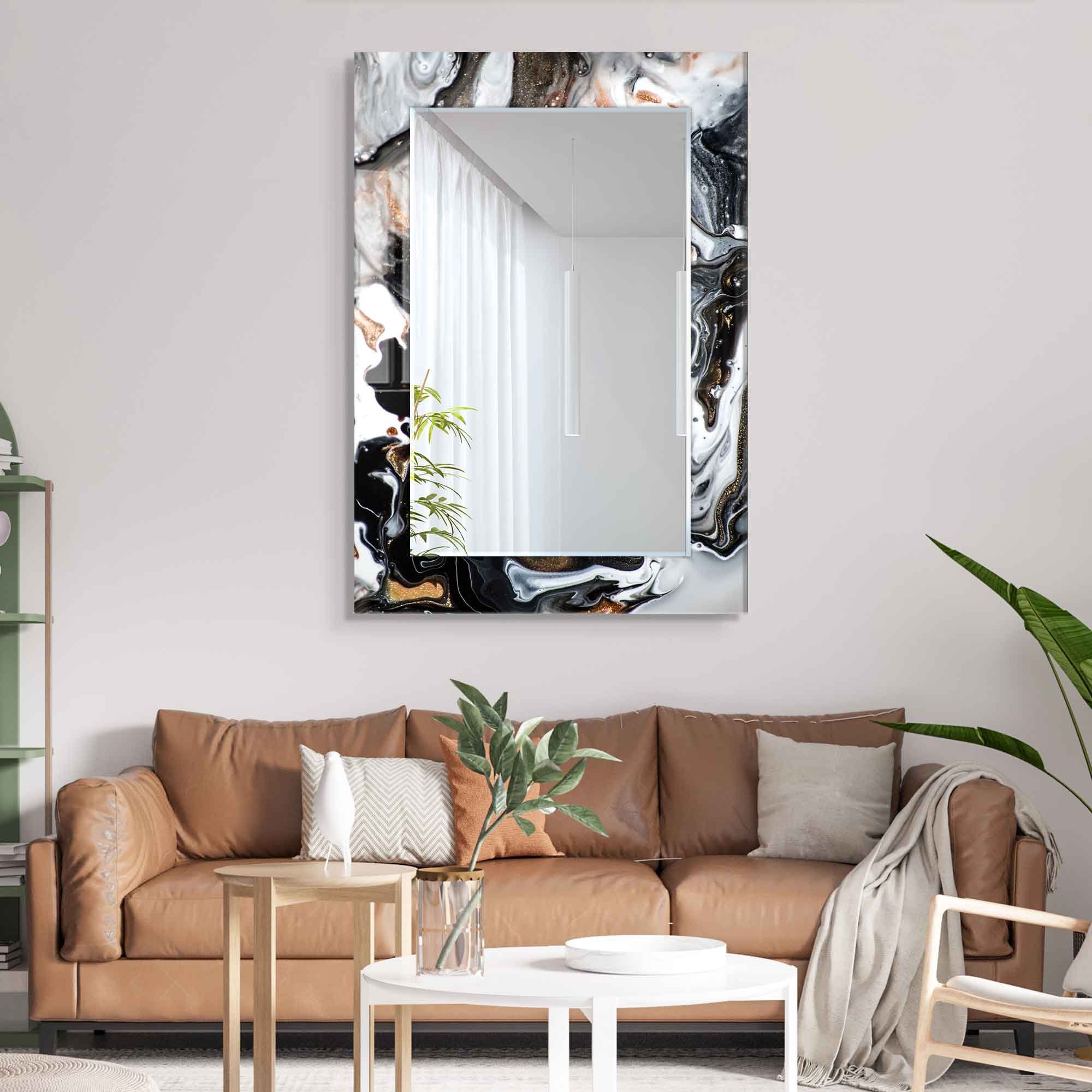 Aesthetic Mirror for Bathroom Entryway Hallway Mirror Luxury - Etsy