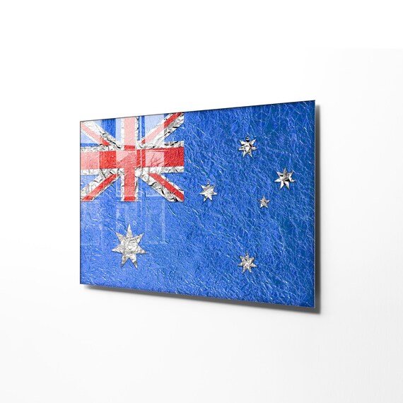 Arte De La Bandera De Australia Para El Diseño De La Fiesta Del Día