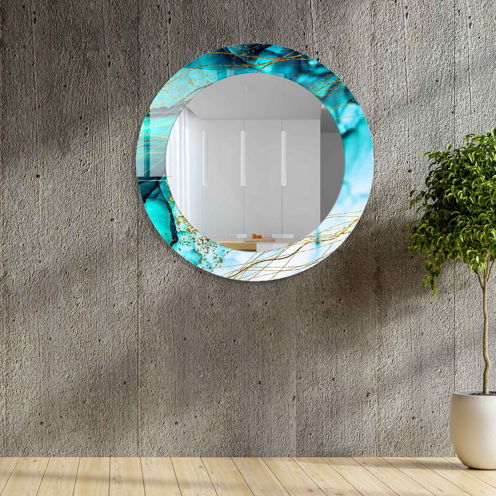 Aesthetic Mirror for Bathroom, Entryway Hallway Mirror, Luxury Home ...