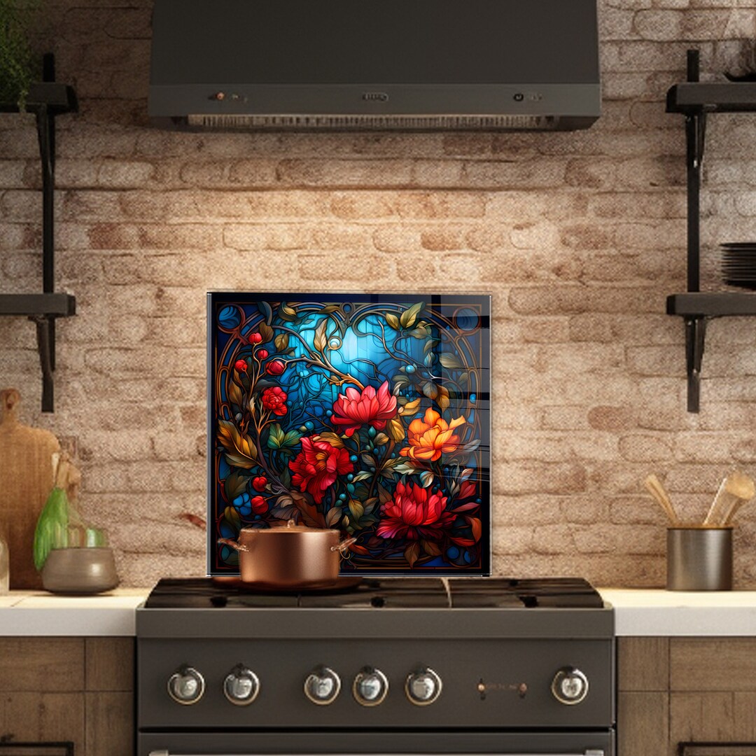 Glass Backsplash, Kitchen Sink Cover, Kitchen Sink Splash Guard ...