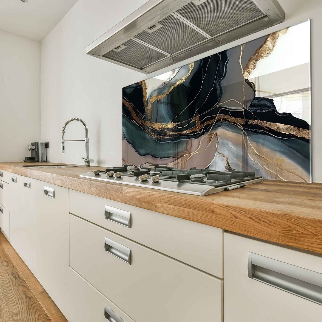 Tempered Glass Kitchen Backsplash-kitchen Sink Cover-kitchen Sink ...