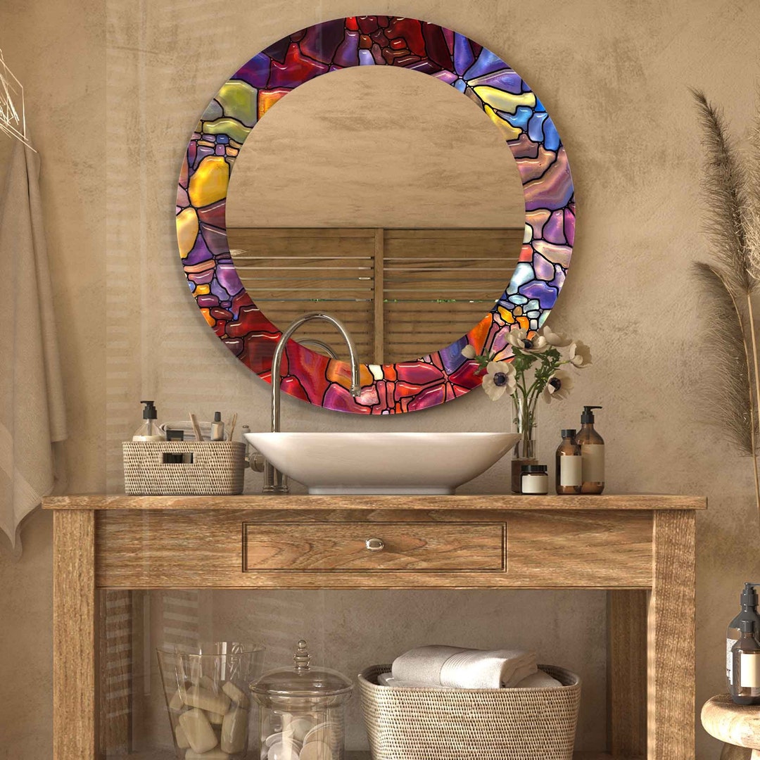 Aesthetic Mirror for Bathroom, Entryway Hallway Mirror, Luxury Home ...