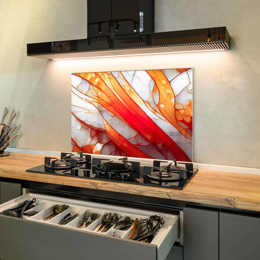 Tempered Glass Kitchen Backsplash-kitchen Sink Cover-kitchen Sink ...