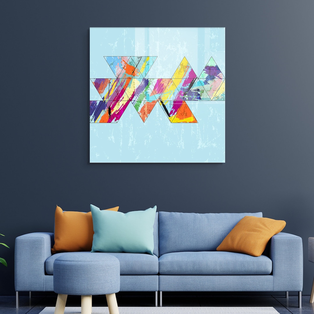 Decor Wall Art Original, Wall Decor Living Room Modern, Extra Large ...