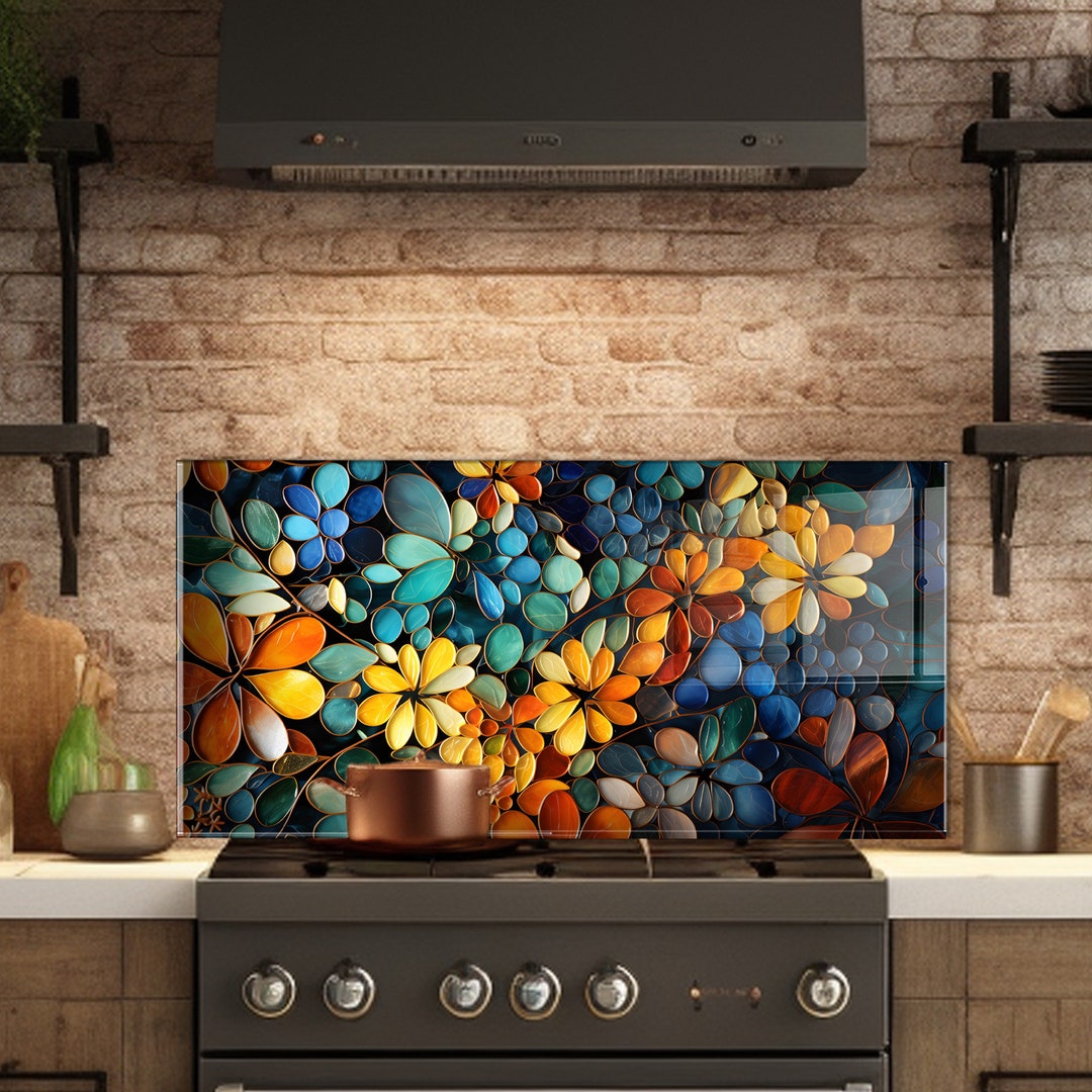Kitchen Sink Splash Guard-tempered Glass Kitchen Backsplash-kitchen ...