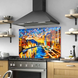 Kitchen Backsplash, Stove Back Cover, Stove Top Cover, Kitchen Decor ...