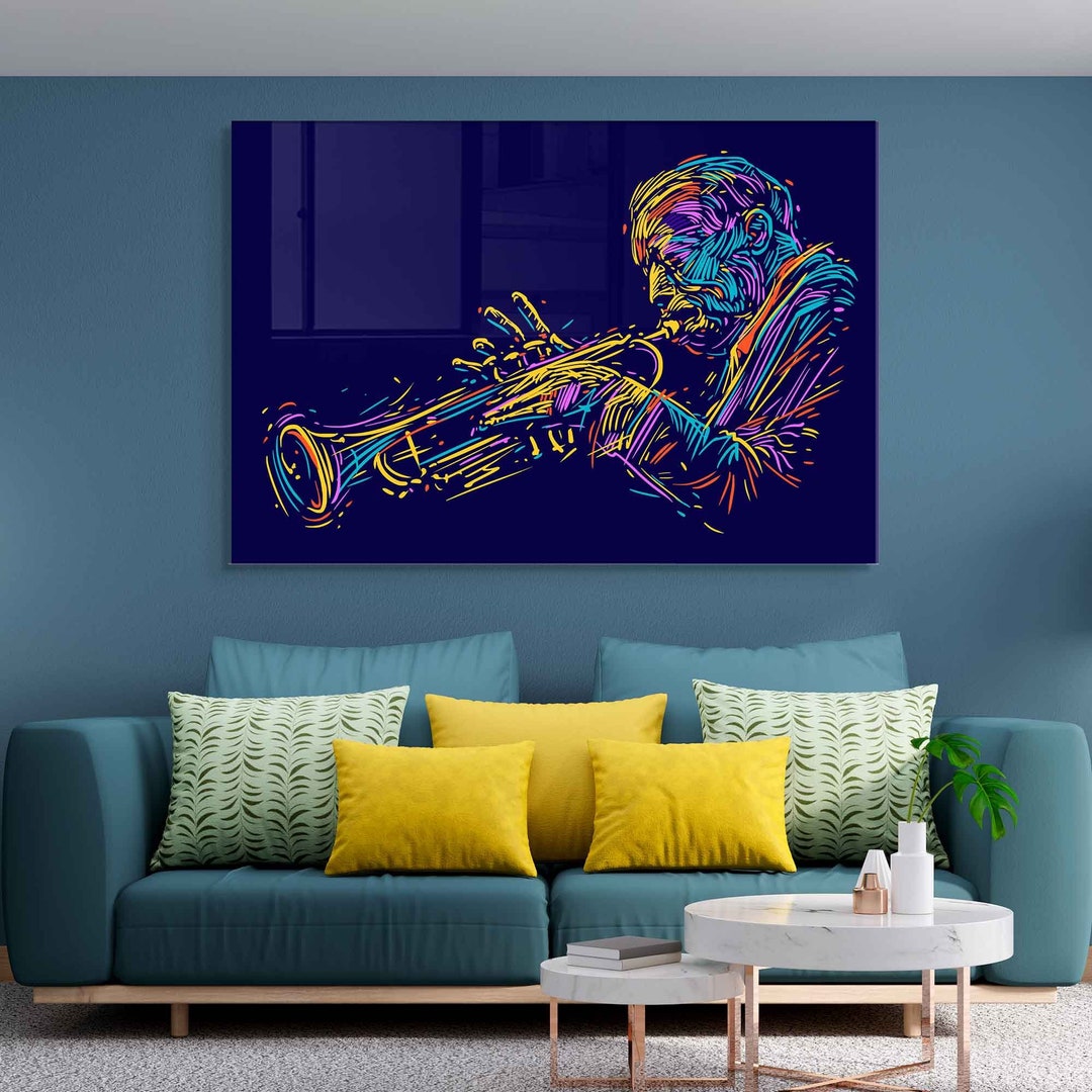 Tempered Glass Wall Art Music Wall Decor Home Decor Wall Etsy tempered-glass-wall-art-music-wall-decor-home-decor-wall-etsy