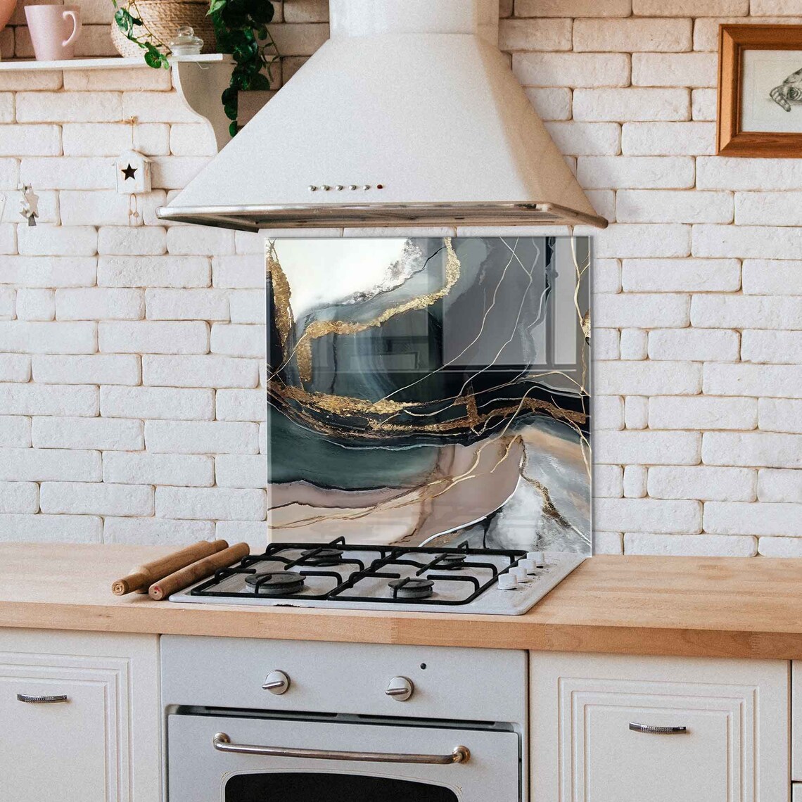 Tempered Glass Kitchen Backsplash-kitchen Sink Cover-kitchen Sink ...