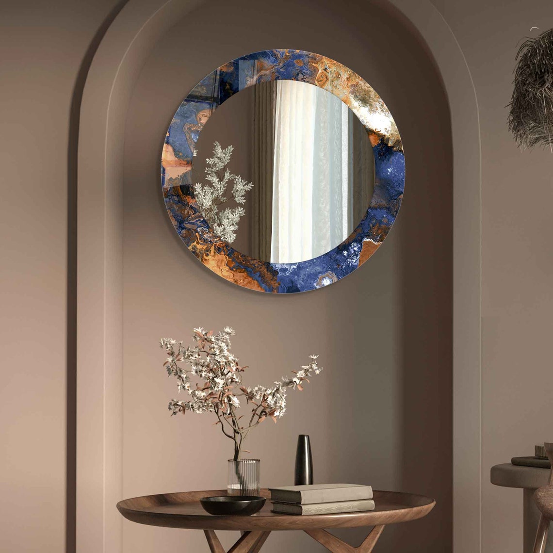Mirror Wall Decor, Mirror for Bathroom, Entryway Hallway Mirror, Luxury ...