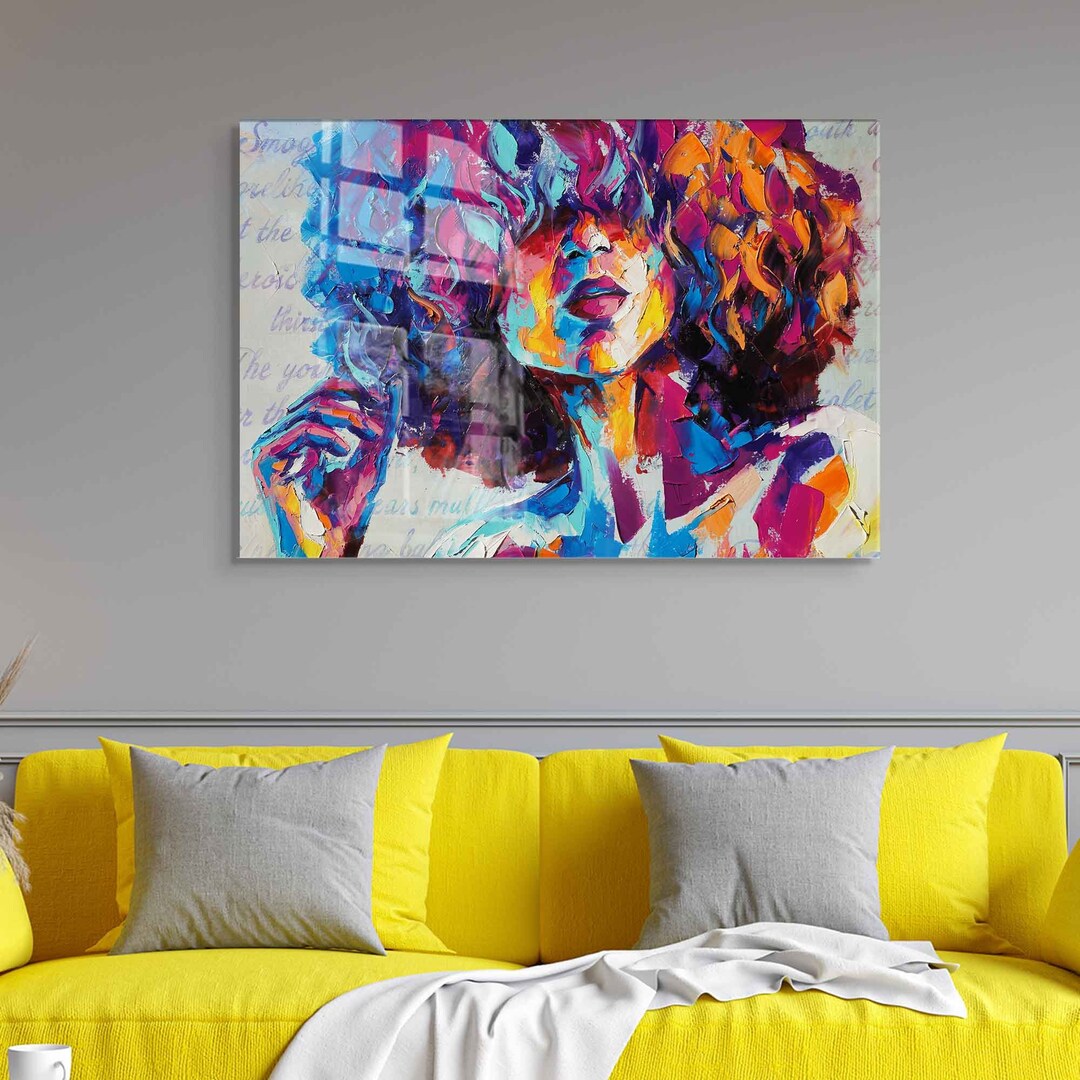 Tempered Glass Wall Art Extra Large Wall Decor Home Decor For Living Room Glass Printing