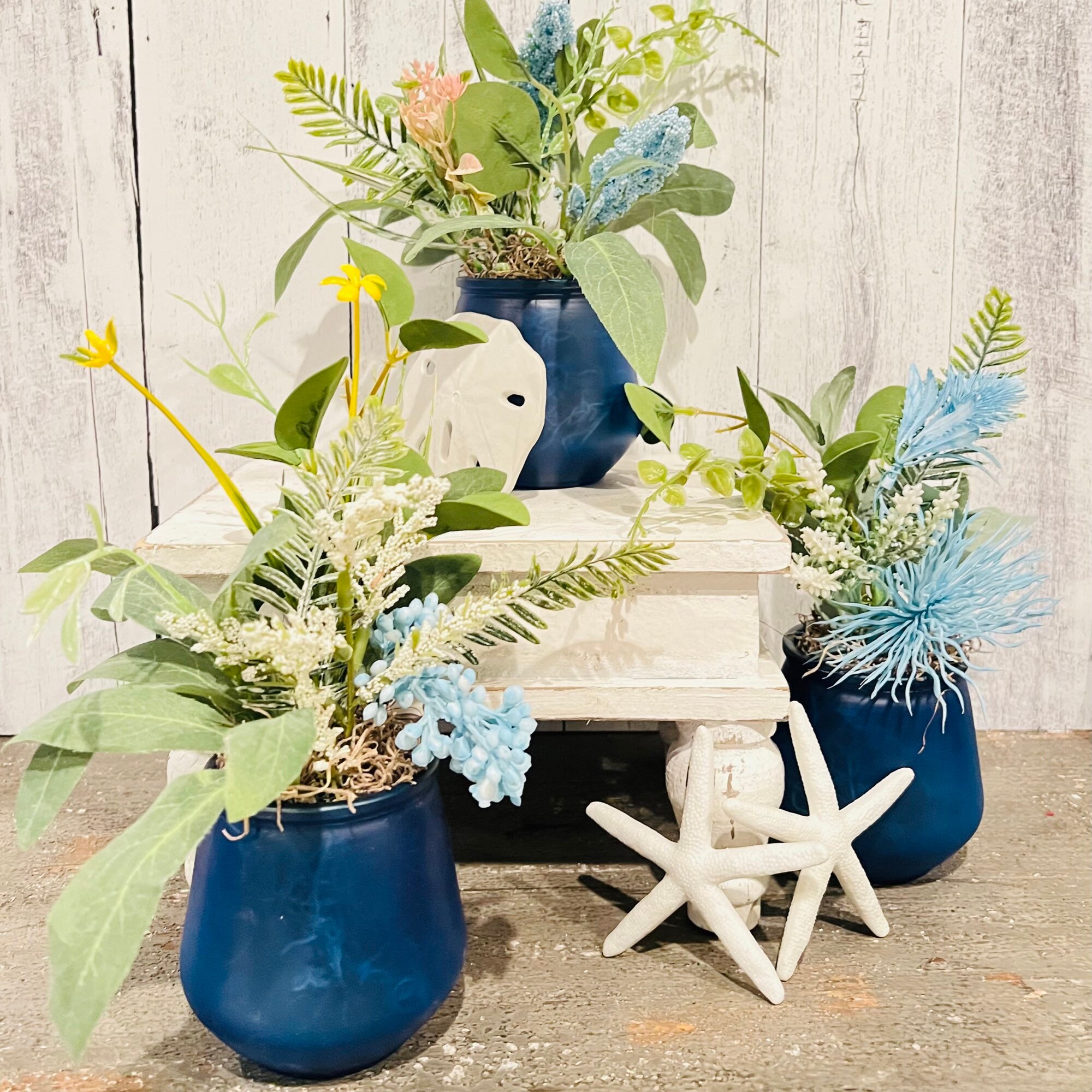 Beachy Floral Arrangements