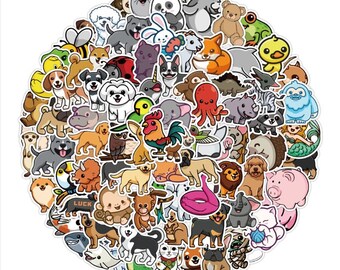 Zoo Scrapbook Stickers - Etsy