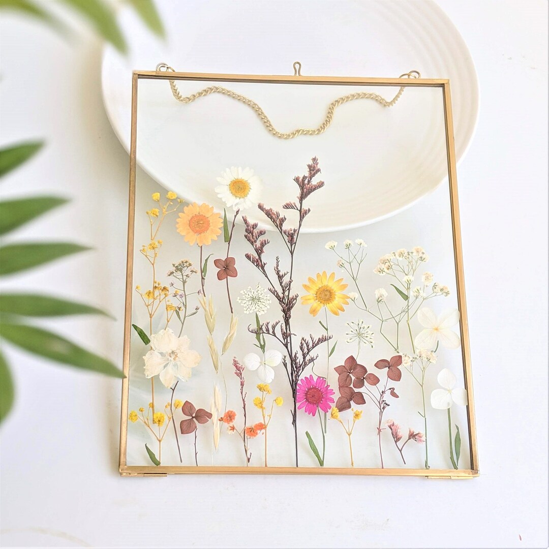 Pressed Flower Frame Herbarium Pressed Flower Wall Hanging Frame Dried