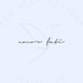 Amor Fati Handwritten Font Semi-permanent Tattoo (set of 2) - Etsy