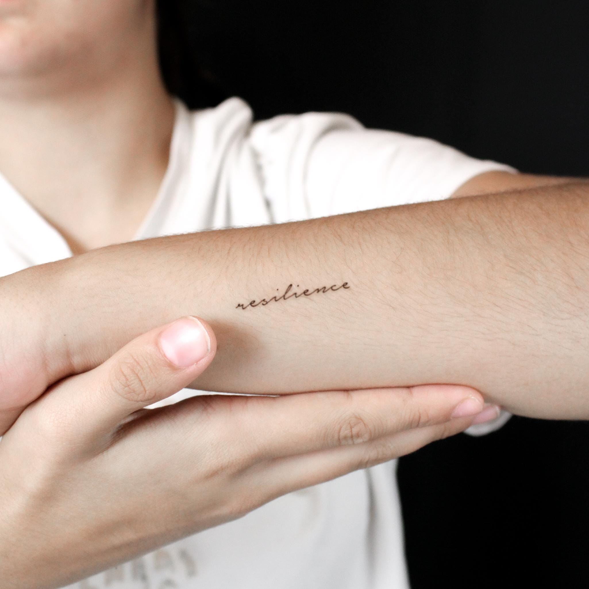 Resilience Semi-permanent Tattoo (set of 2) - Etsy