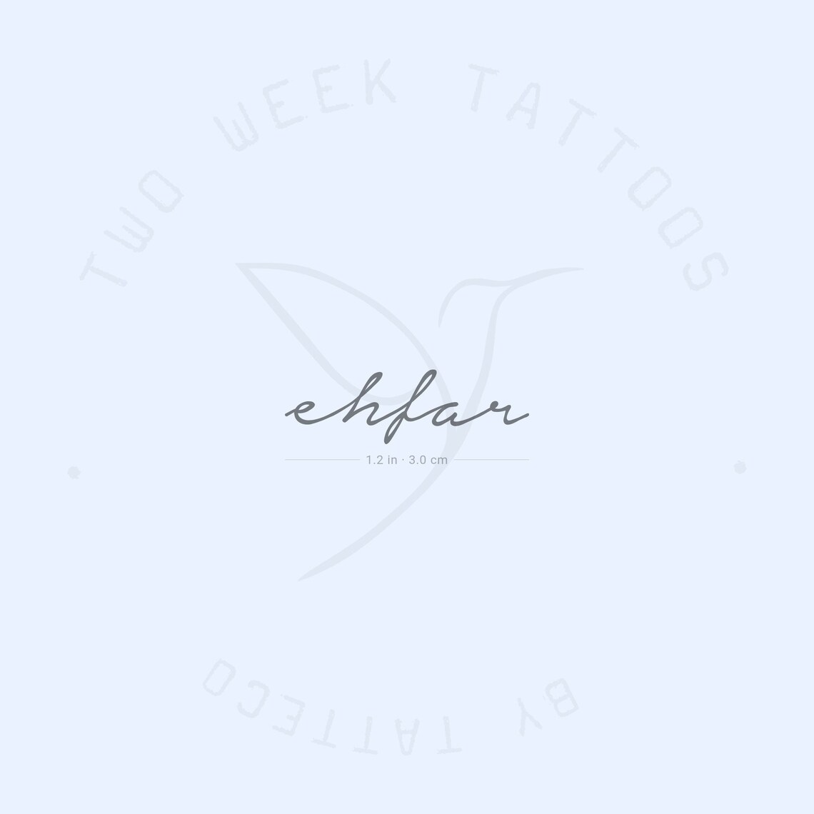 Ehfar Semi-permanent Tattoo set of 2 - Etsy