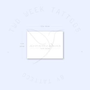 Eudaimonia Semi-permanent Tattoo (set of 2) - Etsy