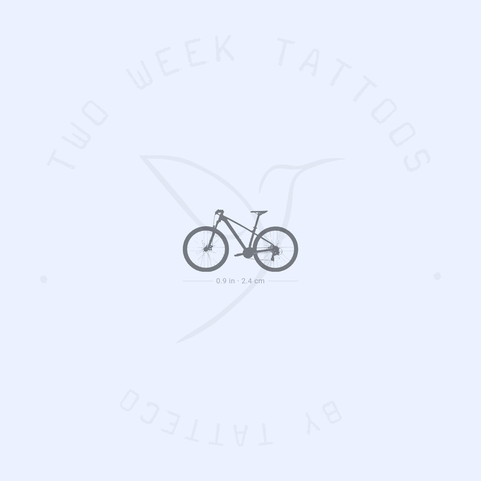 Mountain Bike Semi-permanent Tattoo (set of 2) - Etsy
