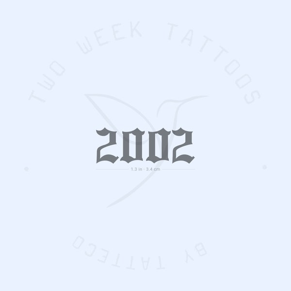 2002 Tattoo (You'll Enjoy) - Etsy