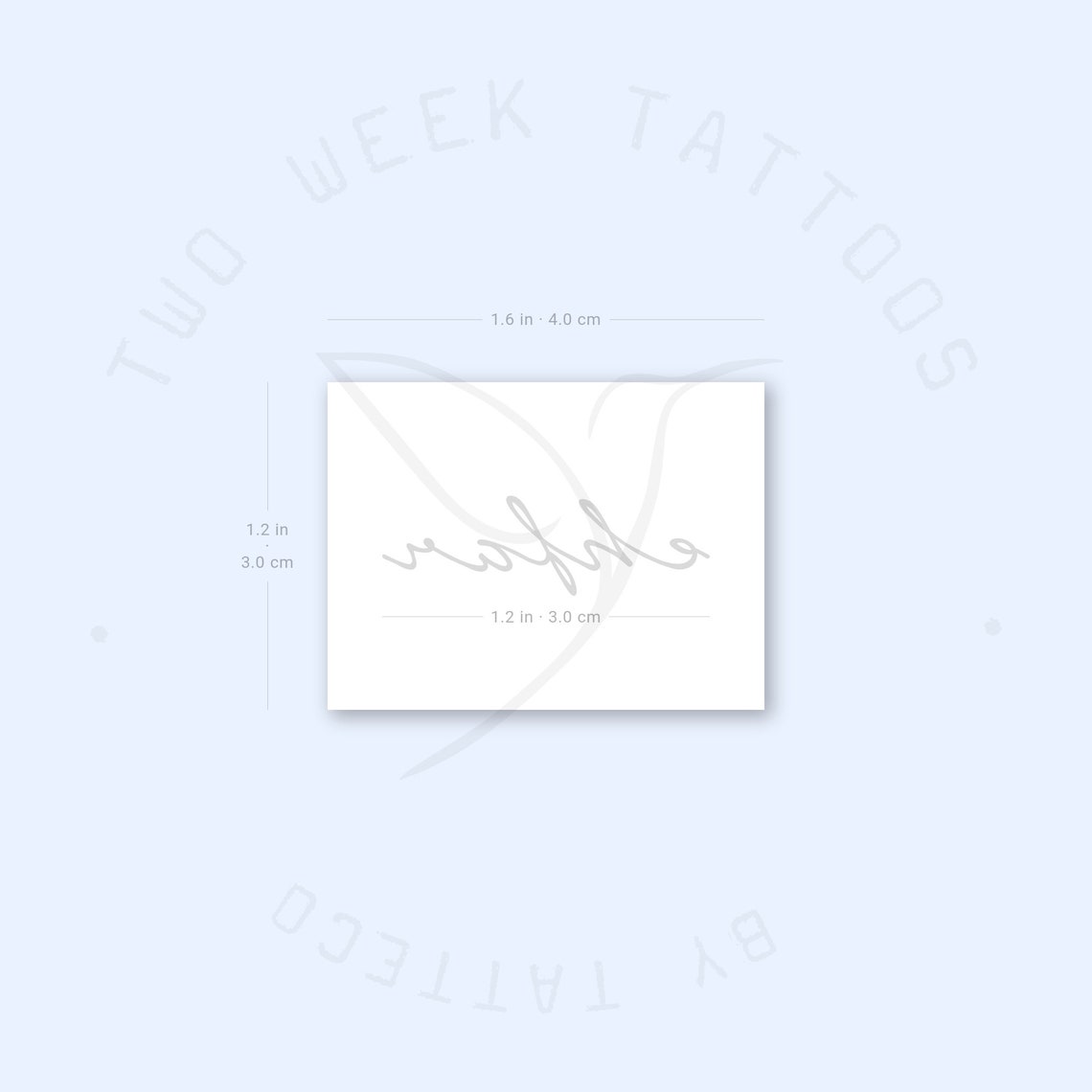 Ehfar Semi-permanent Tattoo set of 2 - Etsy