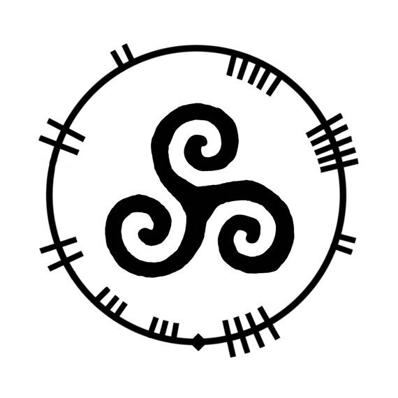 Custom Ogham Decal | Etsy