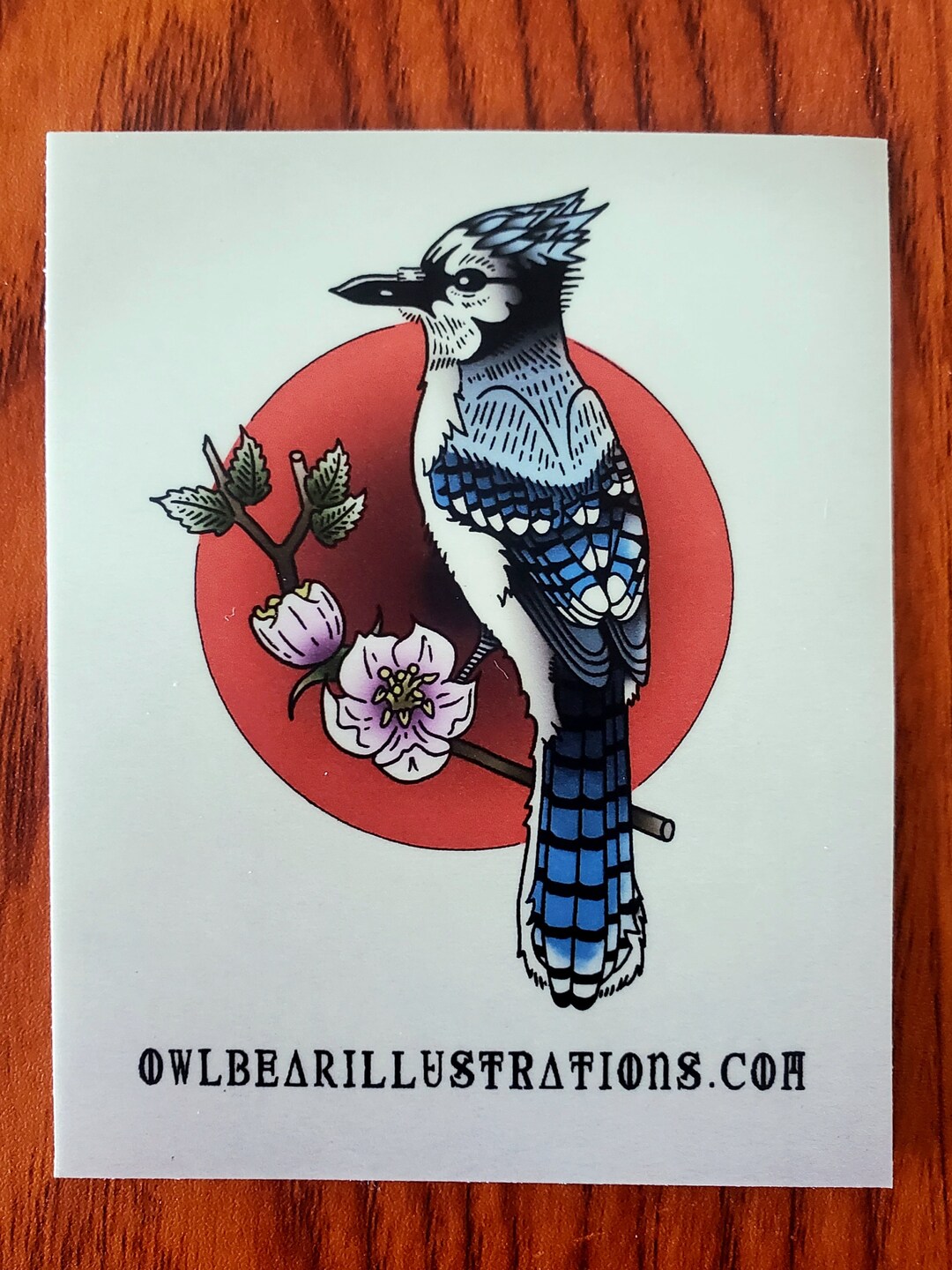 Blue Jay Sticker - Etsy