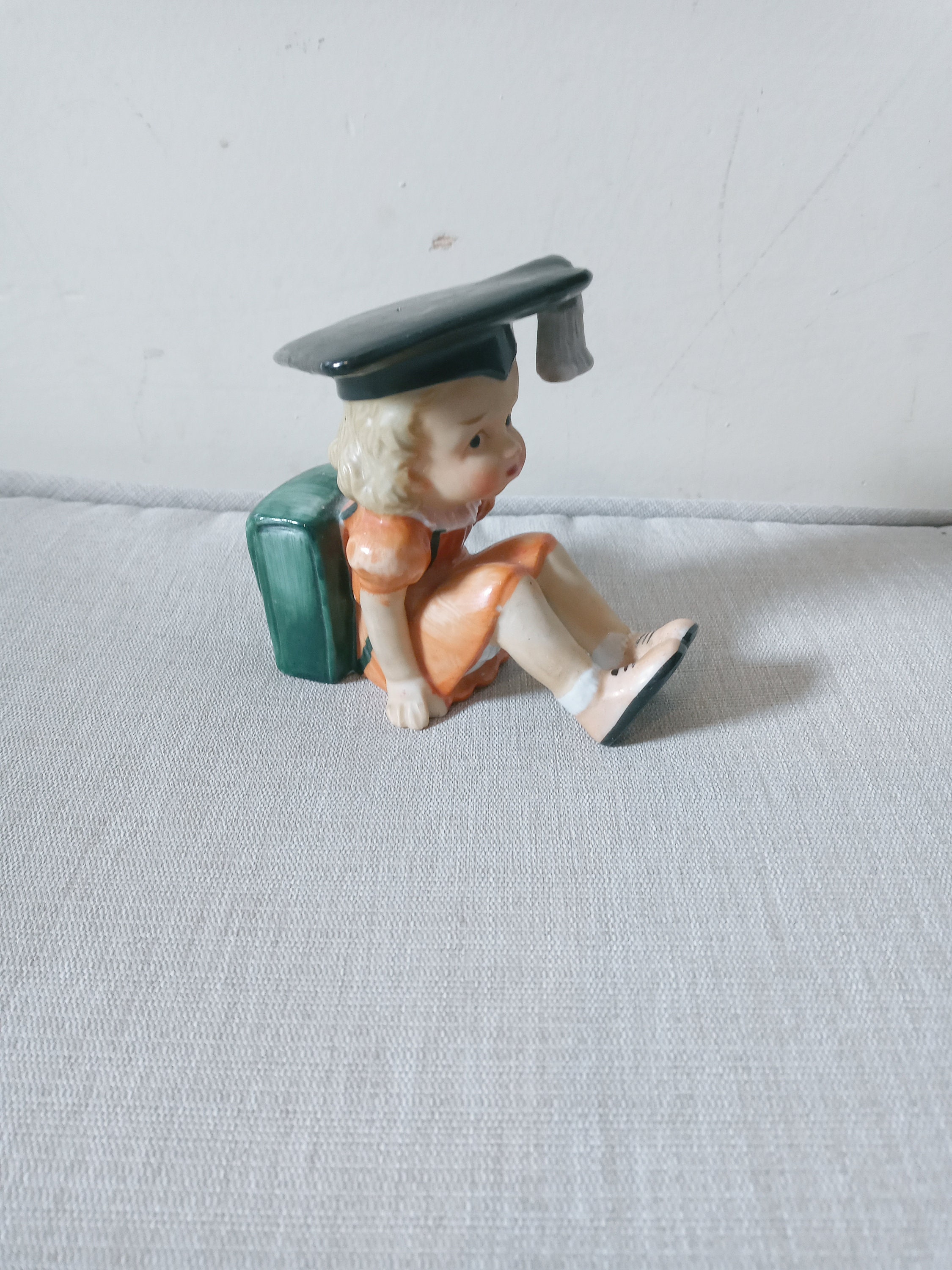 RARE Pouting Graduate Girl Vintage Graduation Gift School Japan ...