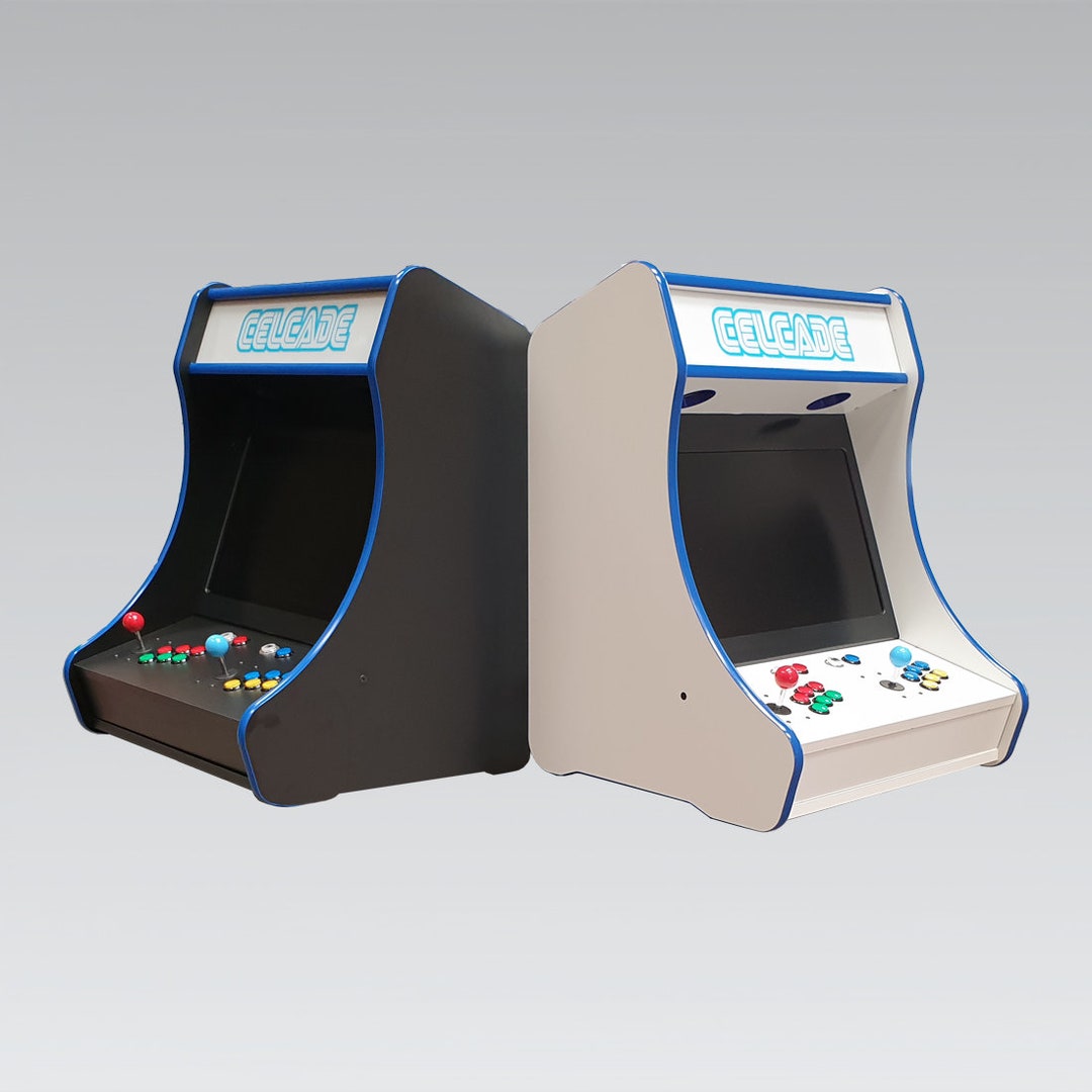 2 Player Arcade Machine Bartop 24LCD Screen Ready to Play 18mm MDF ...