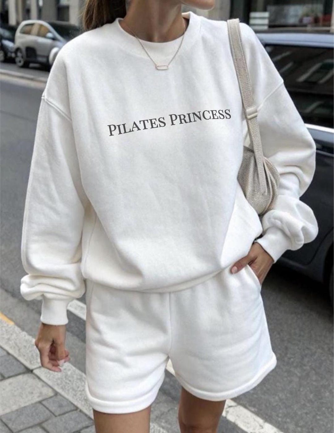 Pilates Princess Sweatshirt - Cute Pilates Crewneck, Funny Workout ...