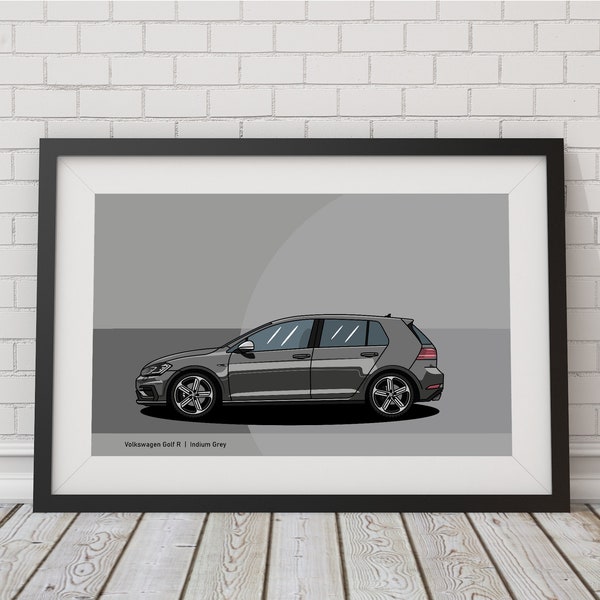 Vw Golf R Poster - Etsy UK