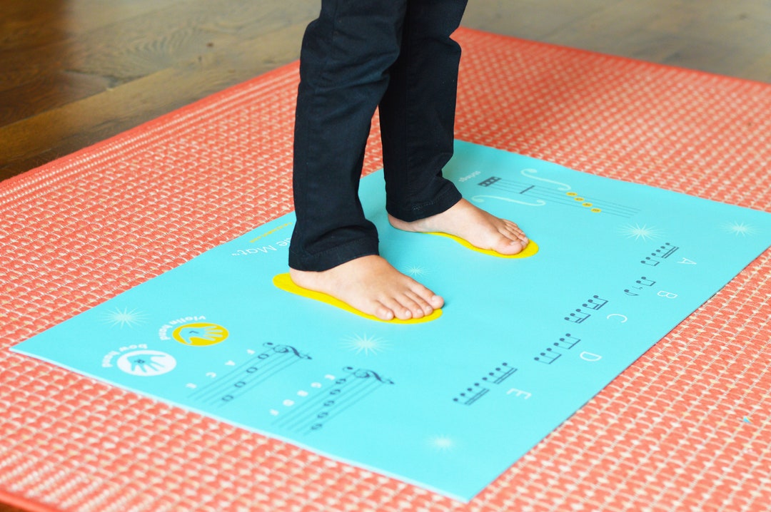 Twinkle Mat Violin Practice Mat With Felt Foot Stickers - Etsy