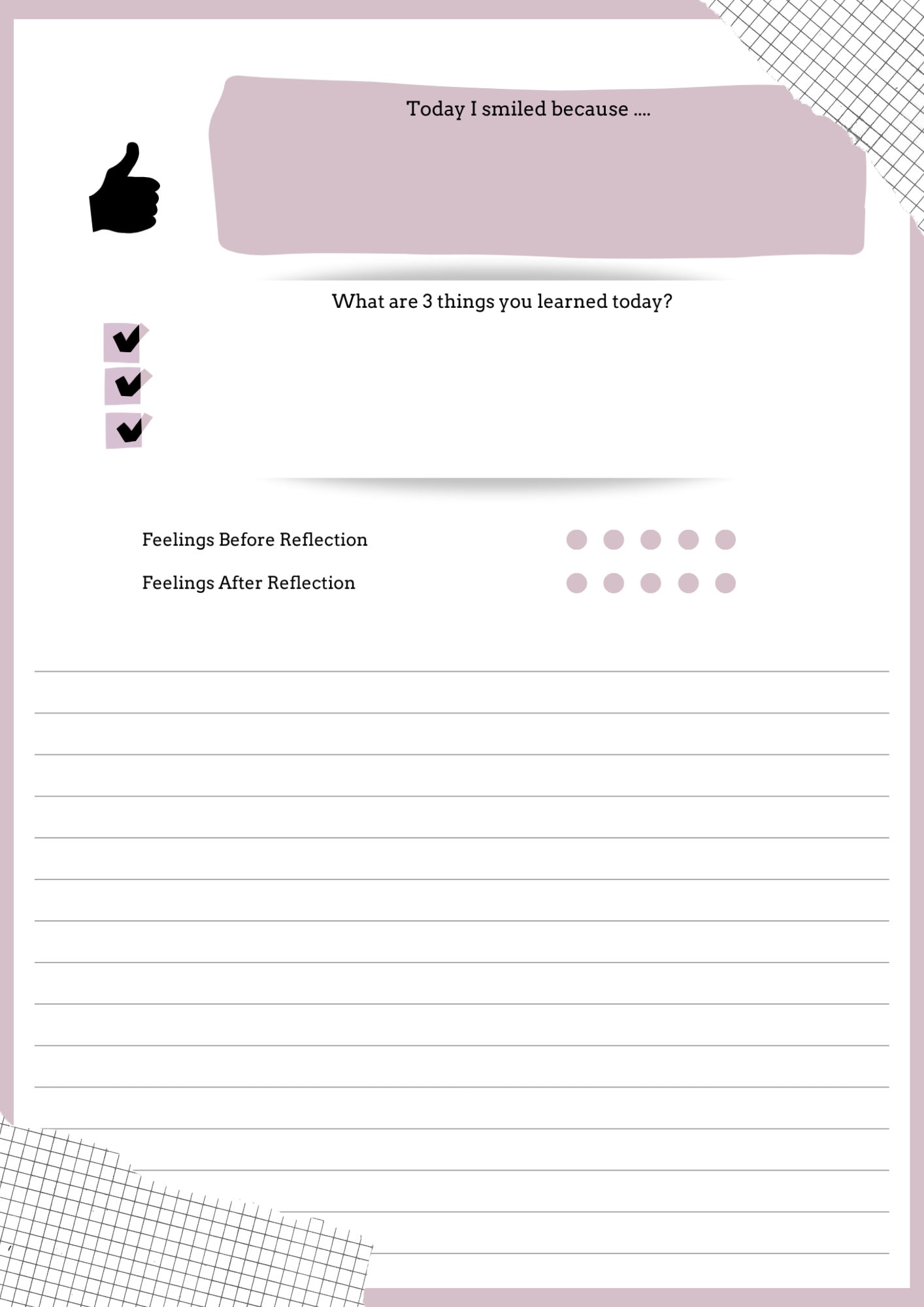 Nurse Reflection TEMPLATE | for Student & Qualified Nurses | Clinical ...