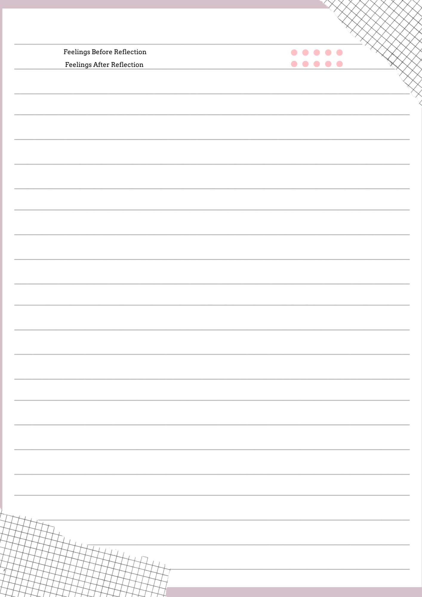 REFLECTION TEMPLATE for Student & Qualified Nurses - Revalidation GUIDE ...