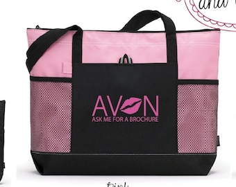 Avon Tote Bag Avon Totebag Tote Bag Tote Bag Embroidery - Etsy