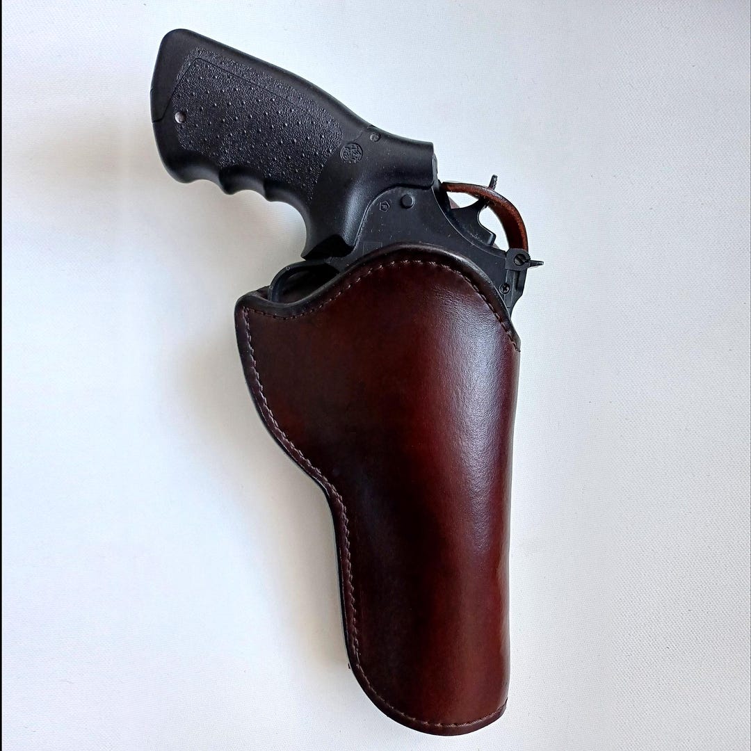 Custom Leather Holster for Smith & Wesson Revolvers Custom Barrel Cross ...
