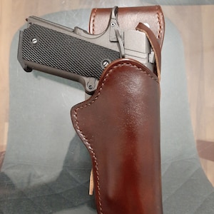 Custom Leather Holster for Colt 1911 Western Style With Leg Tie (made to Order) - Etsy