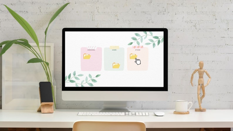 Pastel Spring Desktop Wallpaper - Etsy