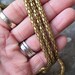Vintage Brass Snake Chain Mirror Snake Chain Mesh Linked - Etsy