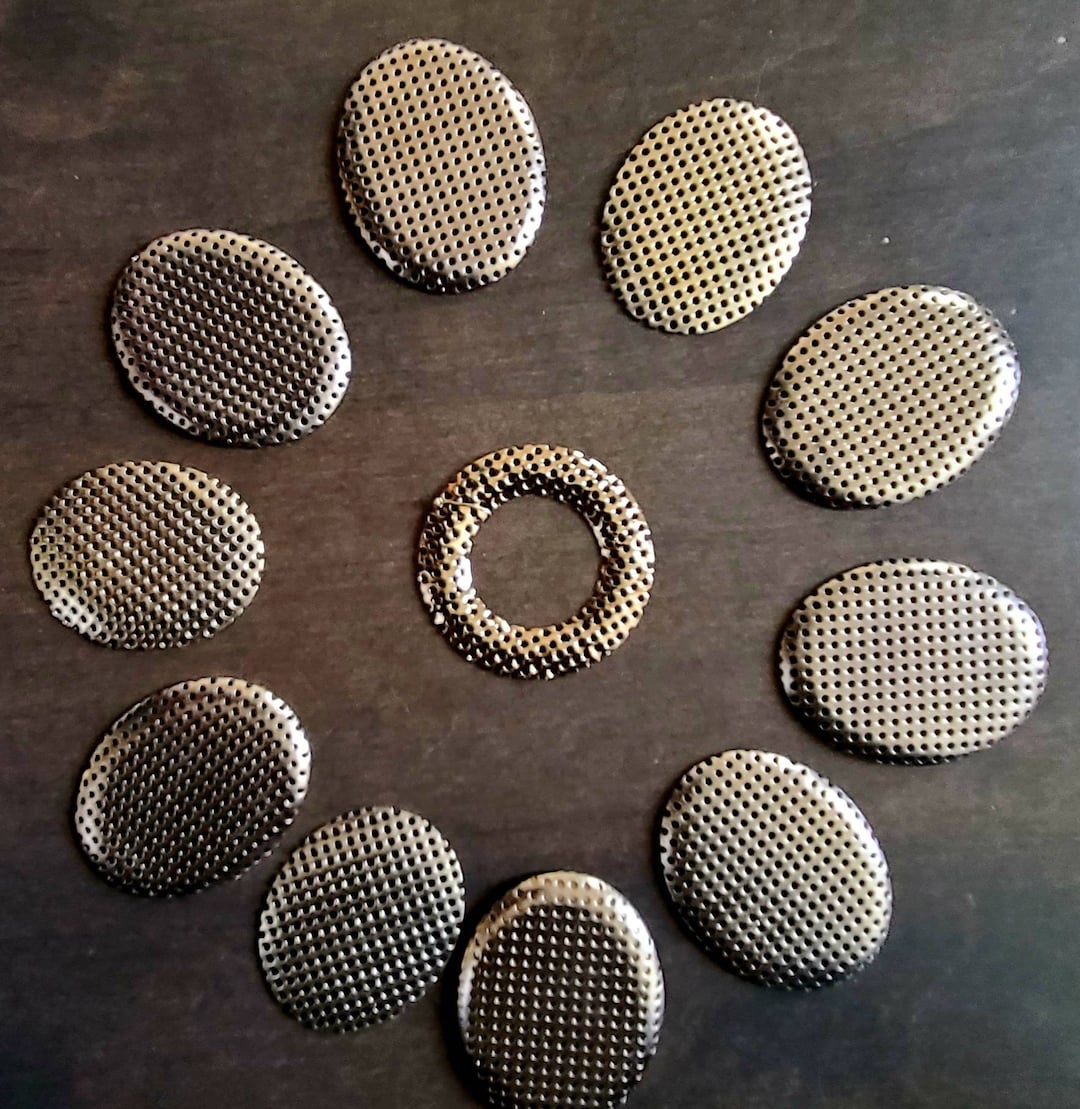 Perforated Oval Disc, Bead Disc, Stainless Steel Disc or Brass ...