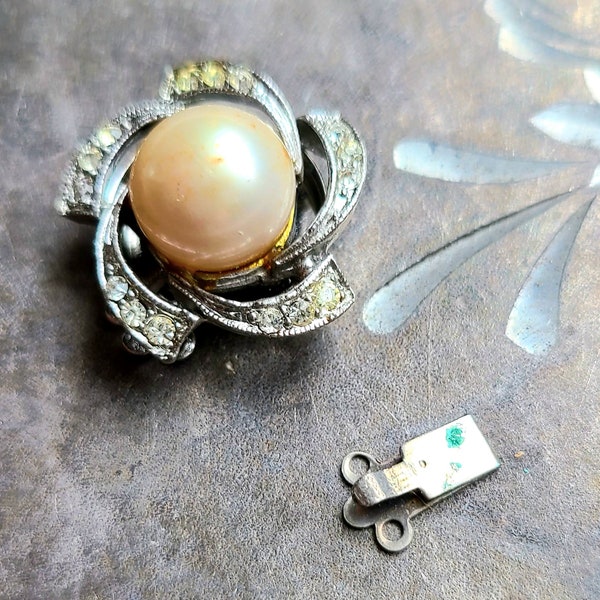 Rhinestone Box Clasp - Etsy