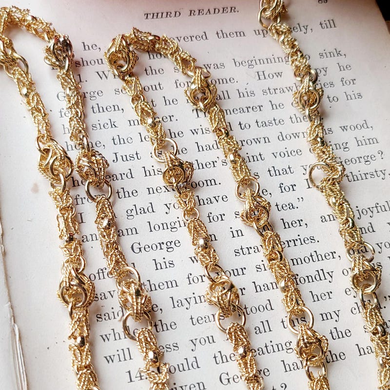 Wire Wrapped Chain - Etsy