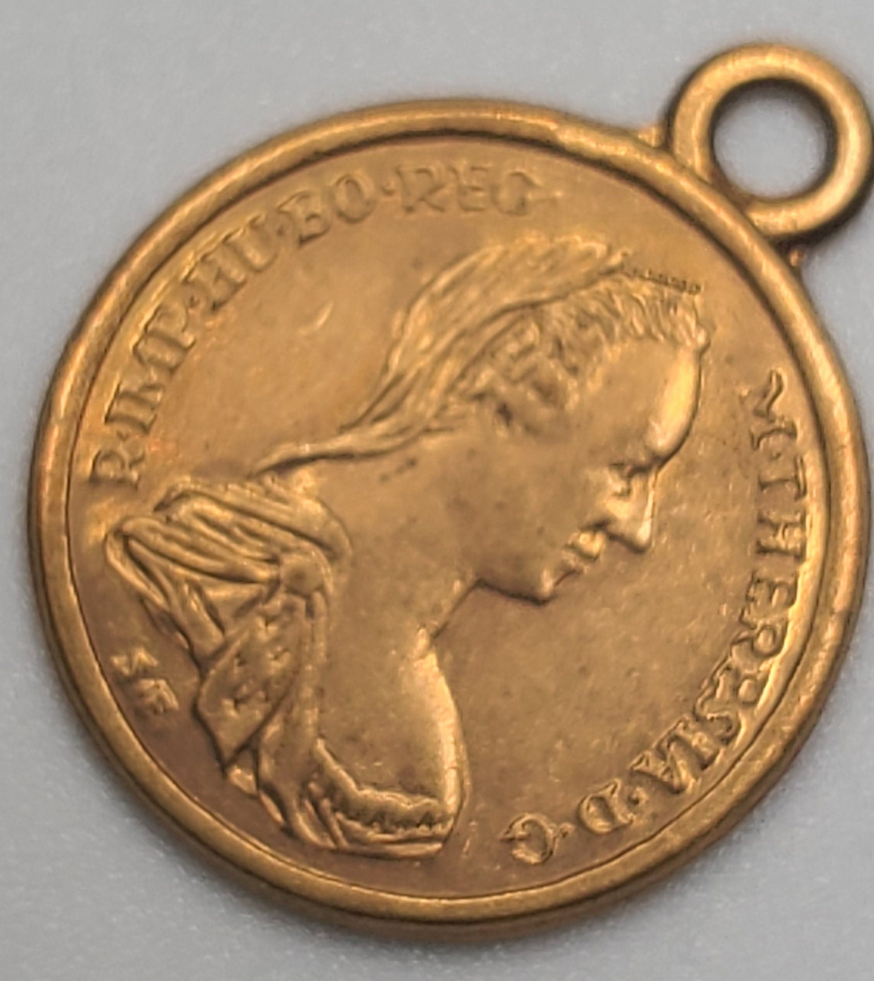 Miriam Haskell Reproduction PAIR of Coins, One Pair, 1780 Austria ...