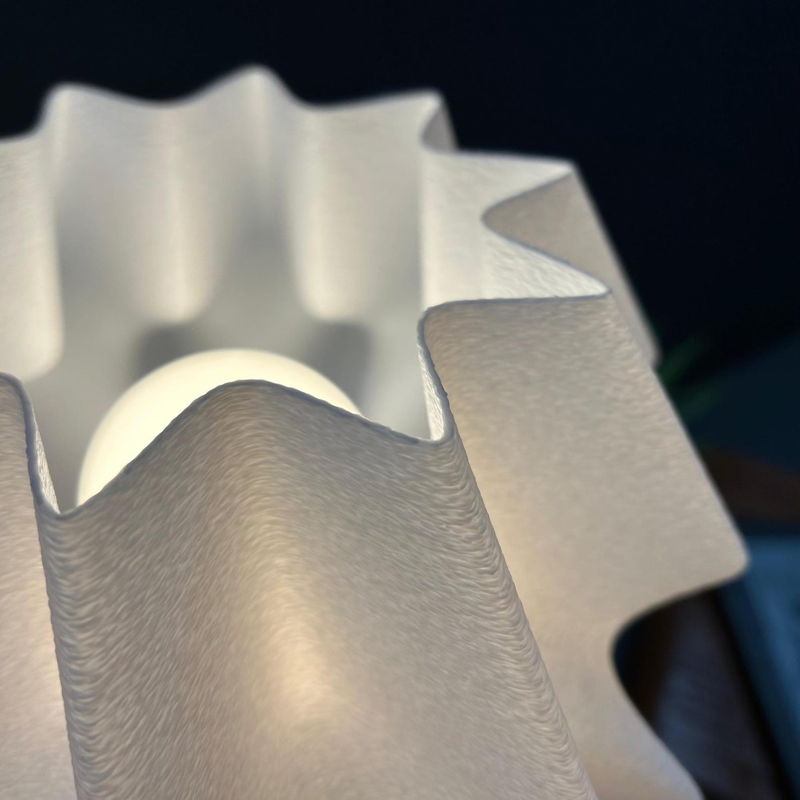 Minimalist Table Lamp: Eco-friendly Bedside Desk Light - Etsy