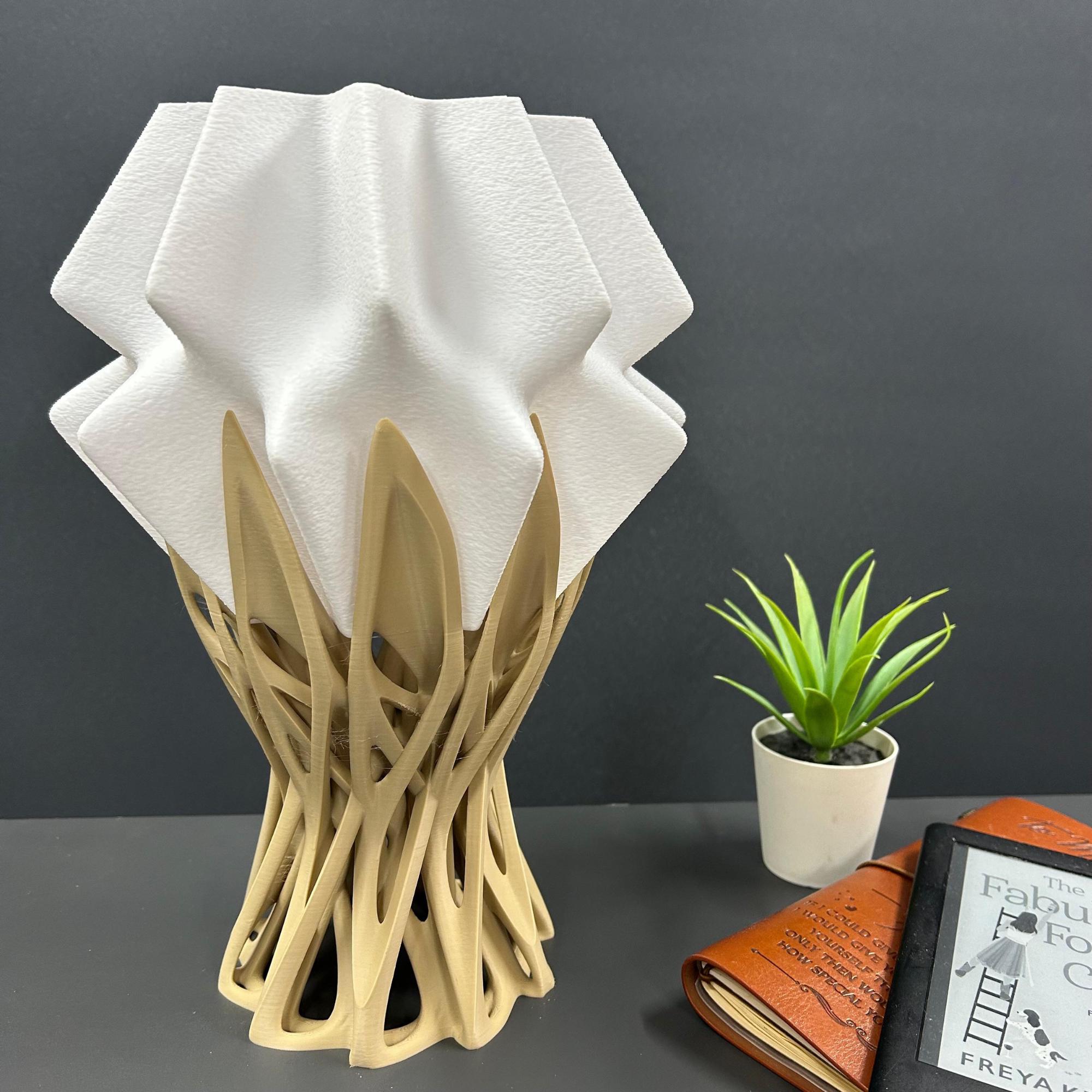 Minimalist Table Lamp: Eco-friendly Bedside Desk Light - Etsy