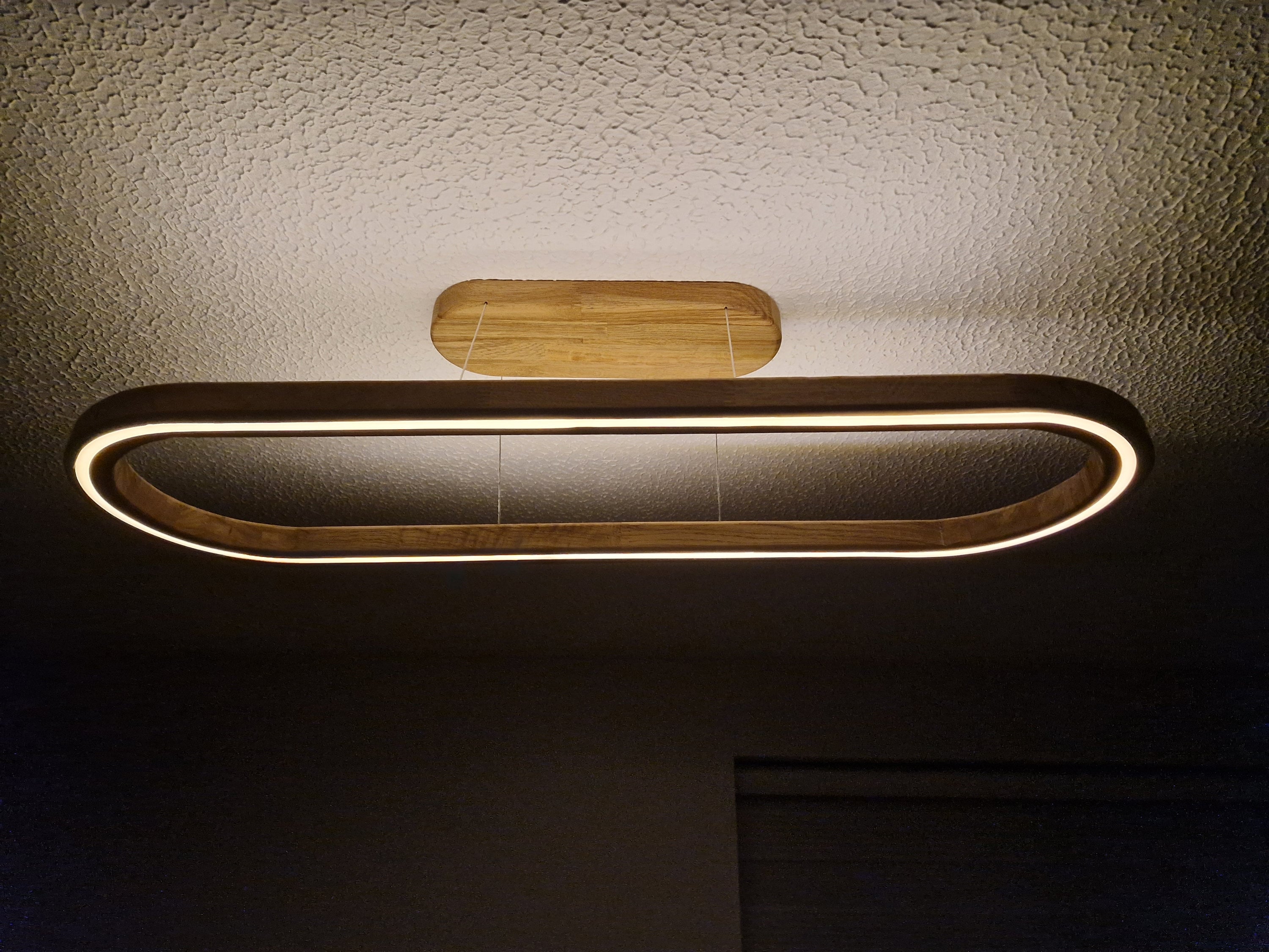 Modern Oak Wood Ceiling Led Light Elegant High-quality - Etsy UK